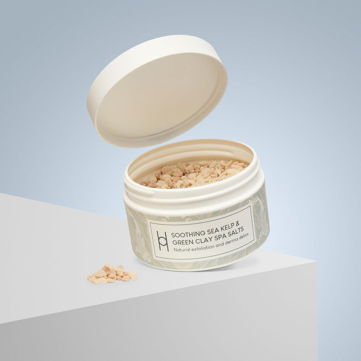 SOOTHING SEA KELP AND GREEN CLAY SPA SALTS - Harrogate Organics